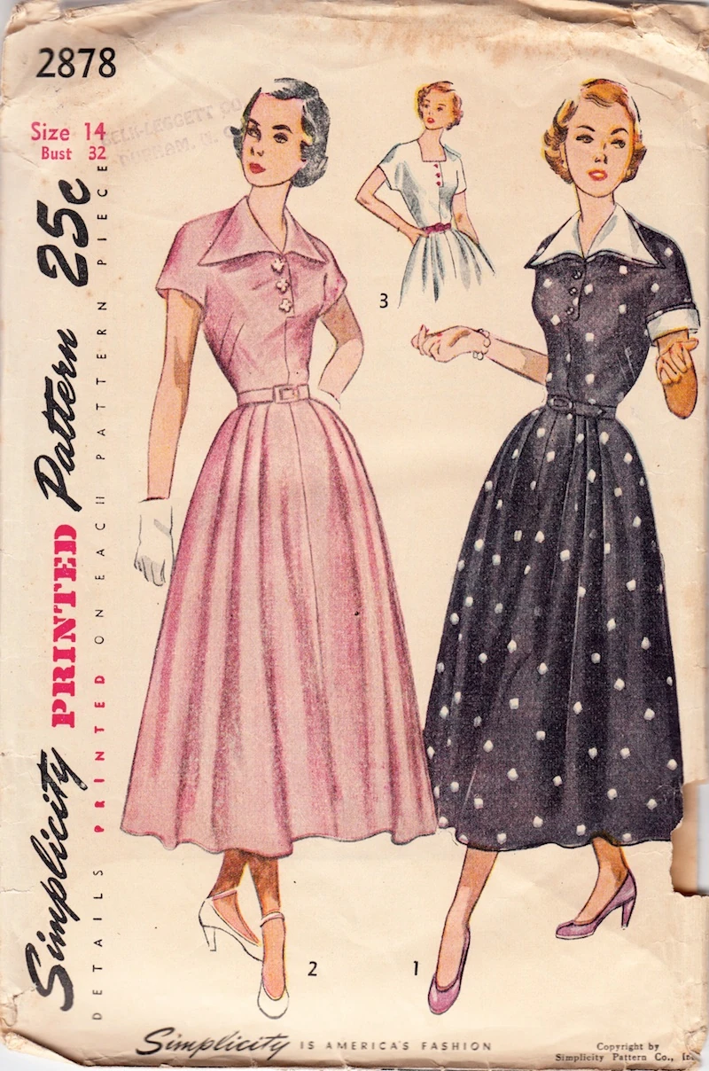 Simplicity 2878 | Vintage Sewing Patterns | Fandom