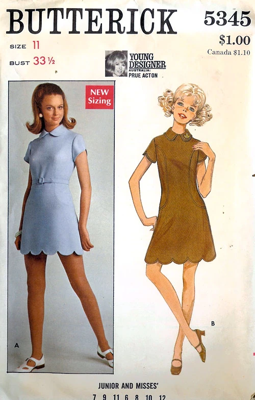 Butterick 5345 | Vintage Sewing Patterns | Fandom
