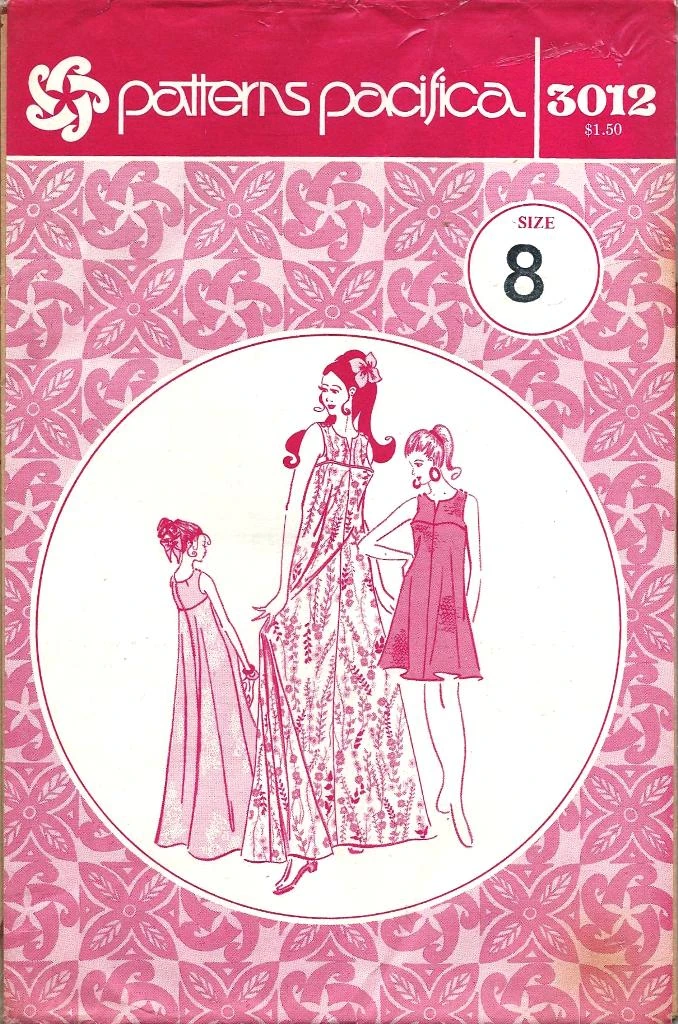 Patterns Pacifica 3012 | Vintage Sewing Patterns | Fandom
