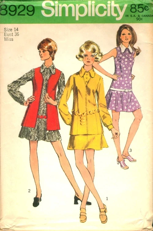 Simplicity 8929 | Vintage Sewing Patterns | Fandom