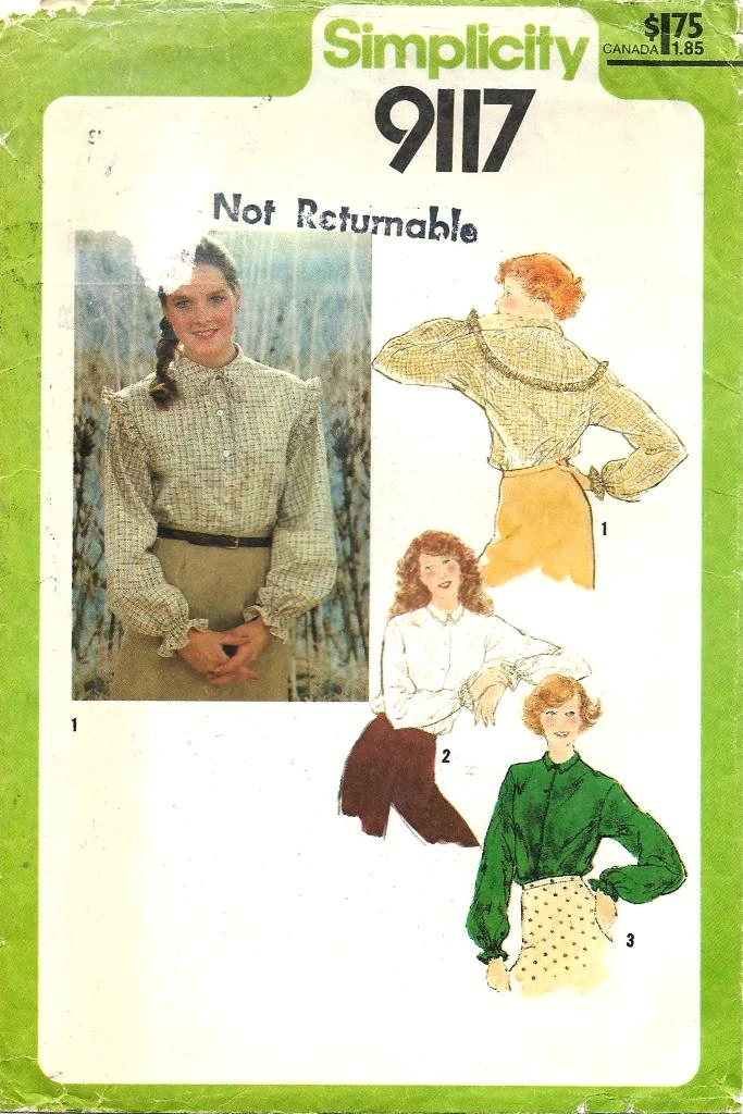 Simplicity 9117 A | Vintage Sewing Patterns | Fandom