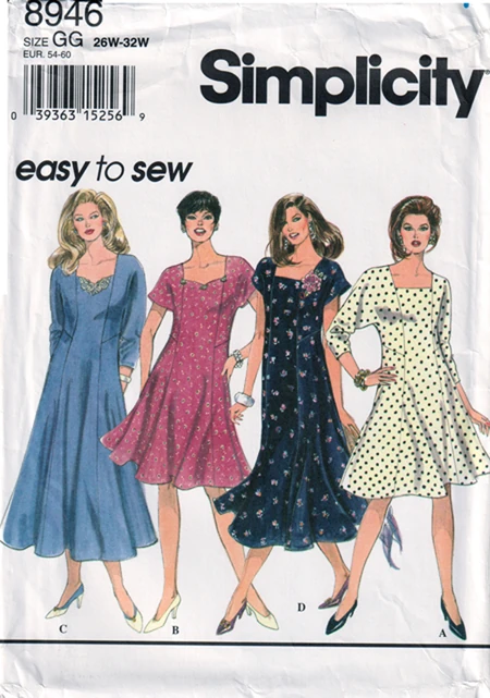 Simplicity 8946 C | Vintage Sewing Patterns | Fandom