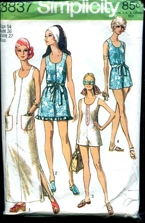 Simplicity 8837 | Vintage Sewing Patterns | Fandom