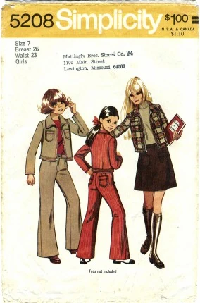 Simplicity 5208 | Vintage Sewing Patterns | Fandom