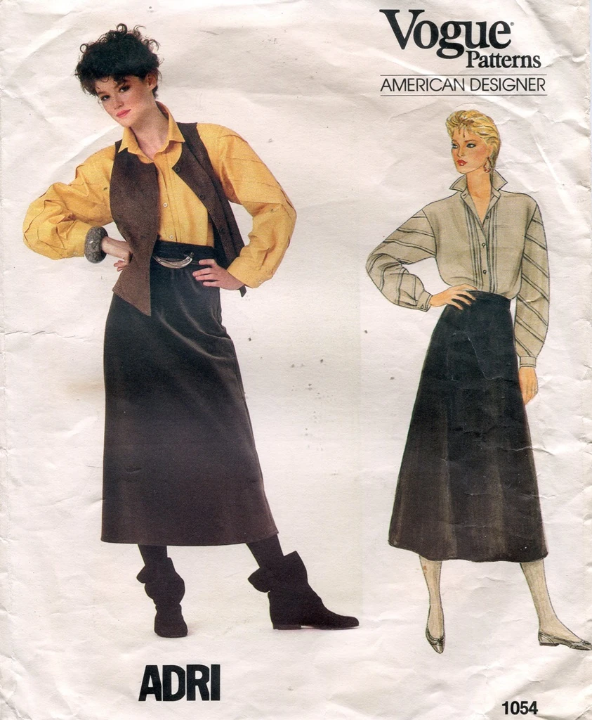 Vogue 1054 C | Vintage Sewing Patterns | Fandom