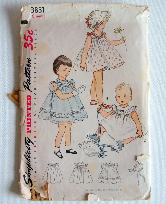 Simplicity 3831 A | Vintage Sewing Patterns | Fandom