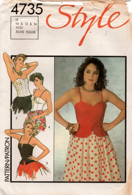 Style 4735 | Vintage Sewing Patterns | Fandom