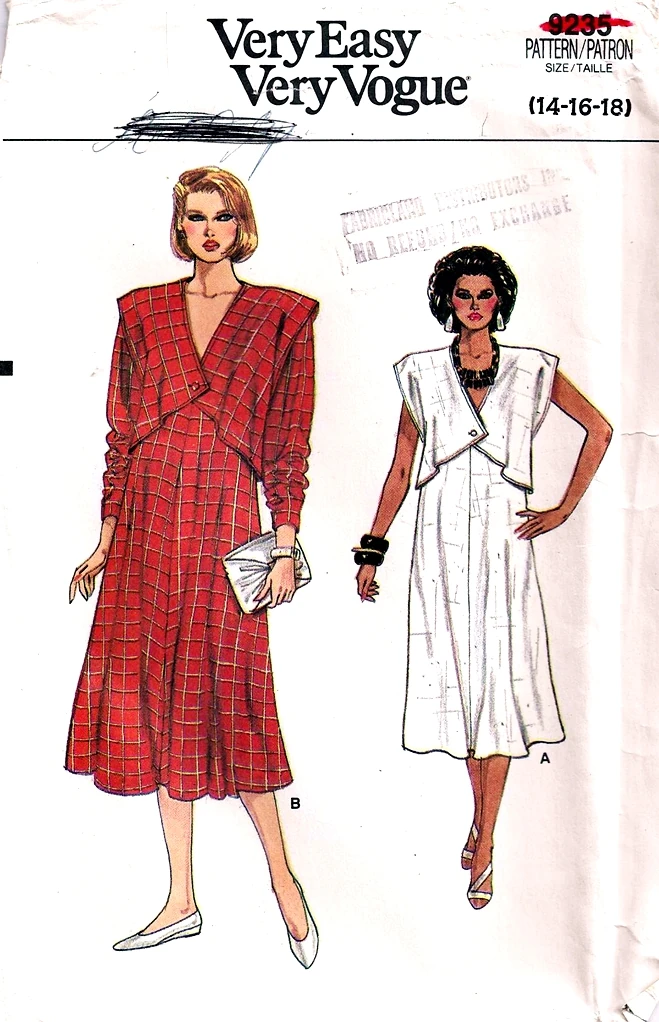 Vogue 9235 | Vintage Sewing Patterns | Fandom