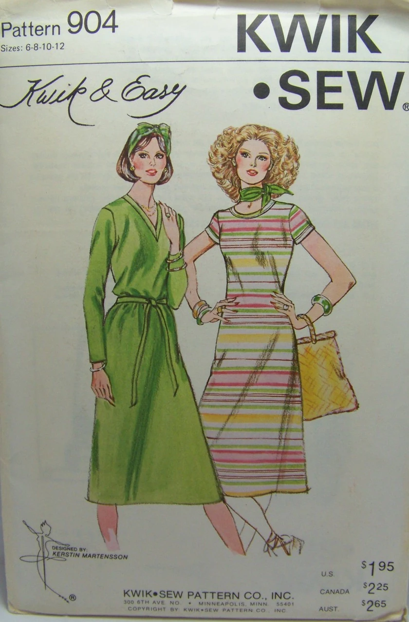 Kwik Sew 904 | Vintage Sewing Patterns | Fandom