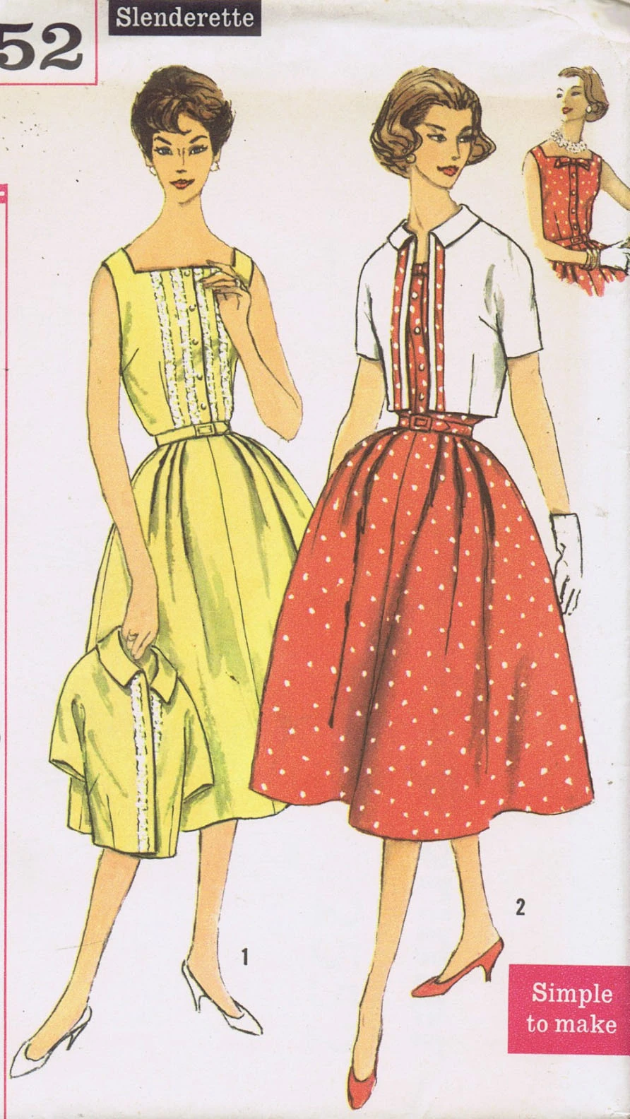 Simplicity 2552 | Vintage Sewing Patterns | Fandom