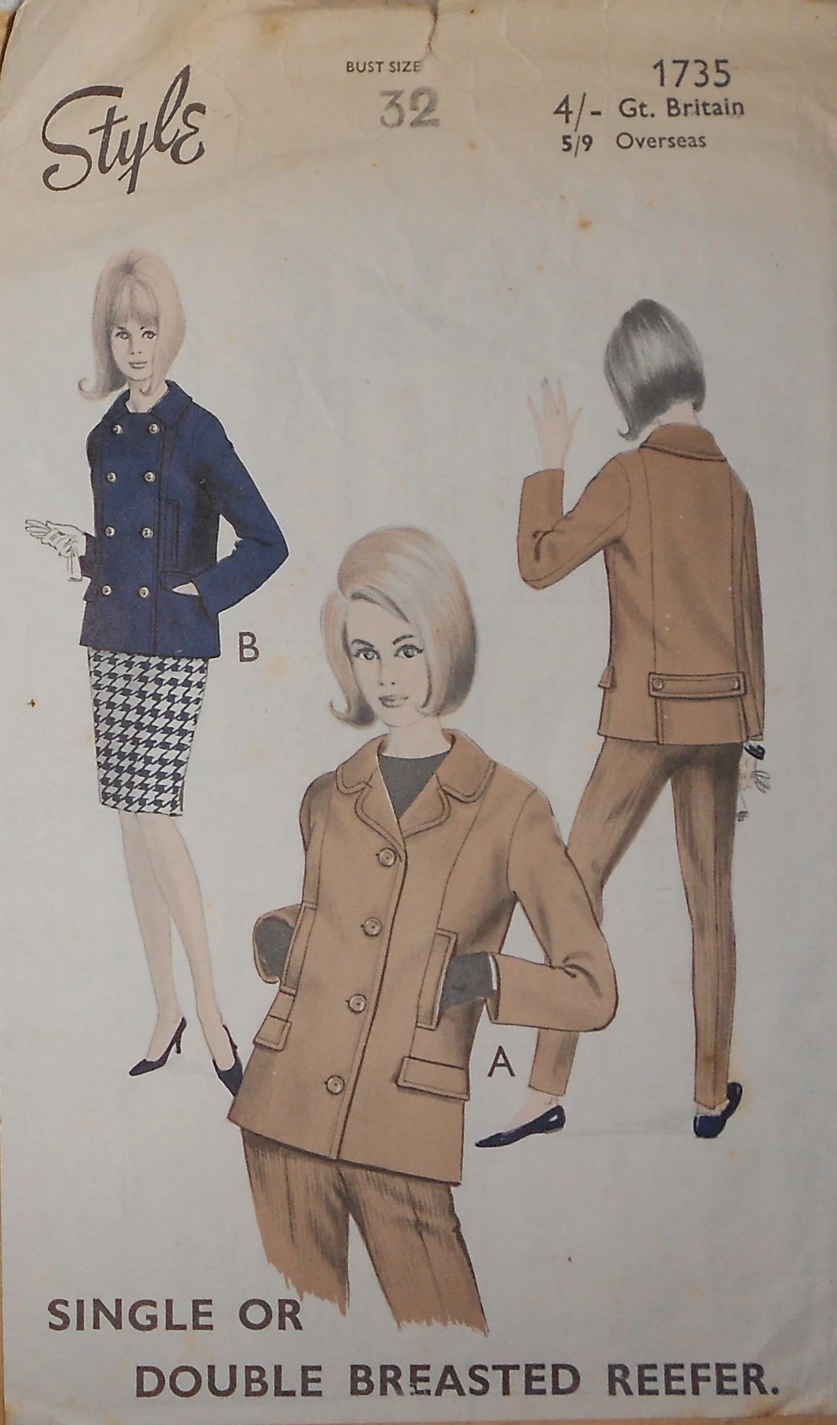 Style 1735 A | Vintage Sewing Patterns | Fandom