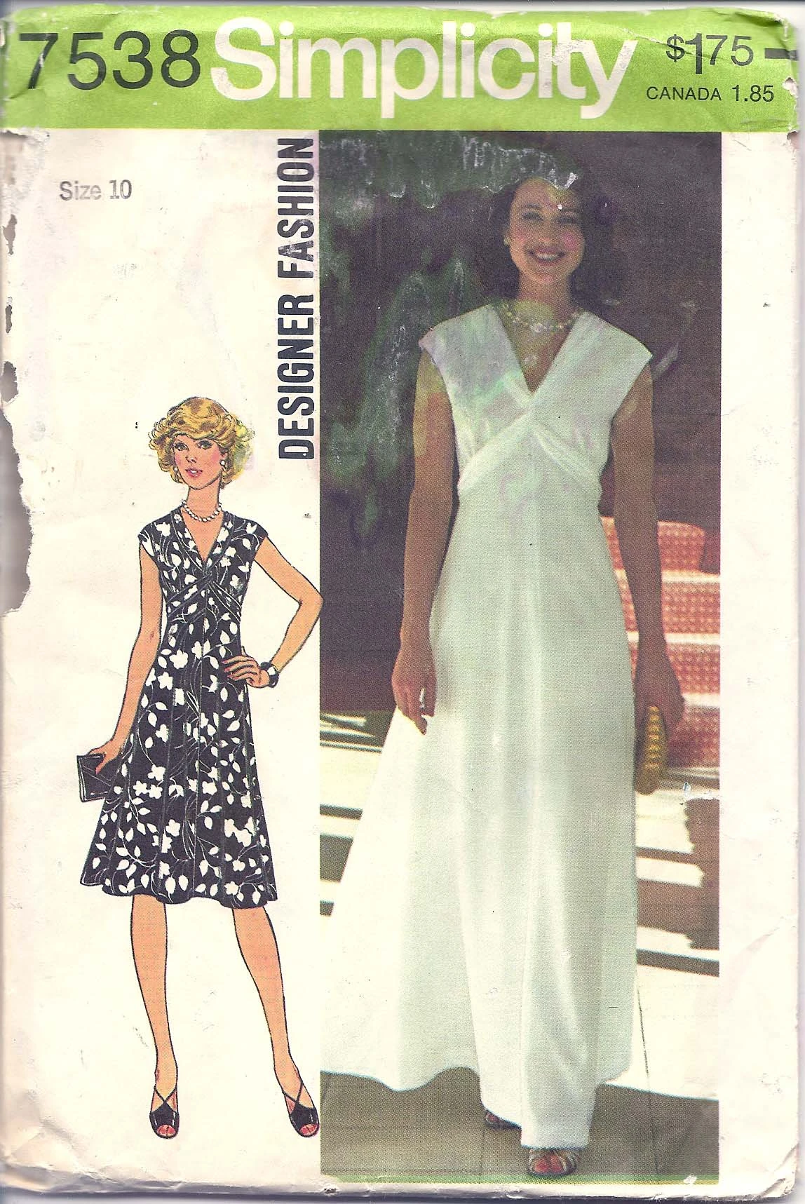 Simplicity 7538 A | Vintage Sewing Patterns | Fandom