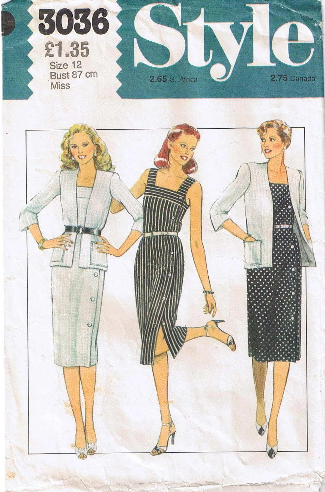 Style 3036 | Vintage Sewing Patterns | Fandom