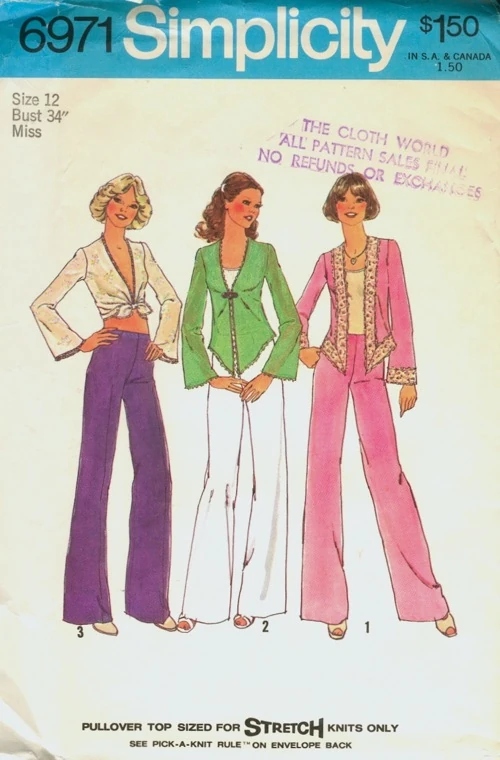 Simplicity 6971 | Vintage Sewing Patterns | Fandom