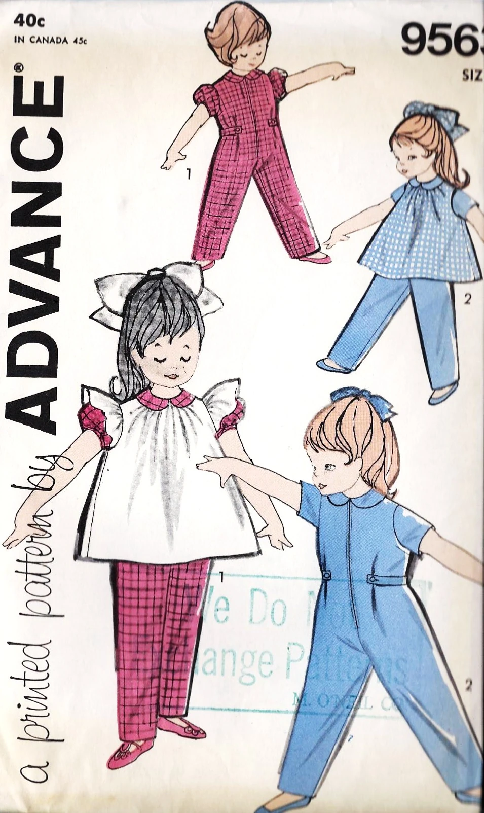 Advance 9563 | Vintage Sewing Patterns | Fandom