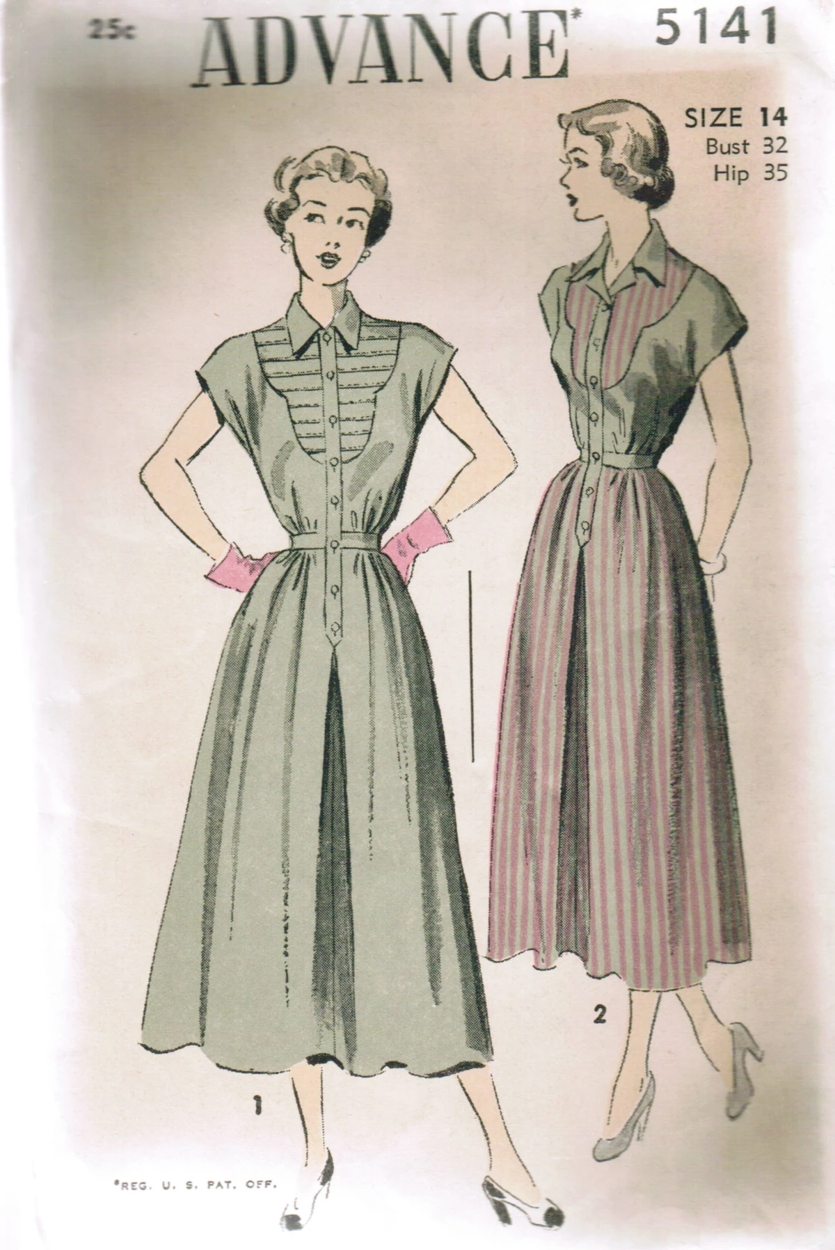 Advance 5141 | Vintage Sewing Patterns | Fandom