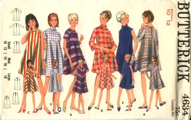 Butterick 4634 | Vintage Sewing Patterns | Fandom