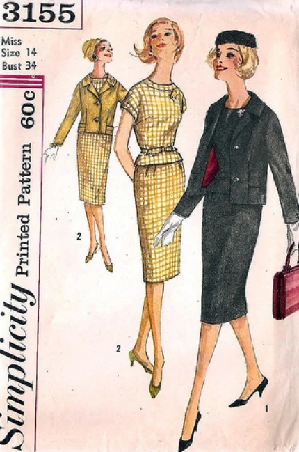 Simplicity 3155 | Vintage Sewing Patterns | Fandom