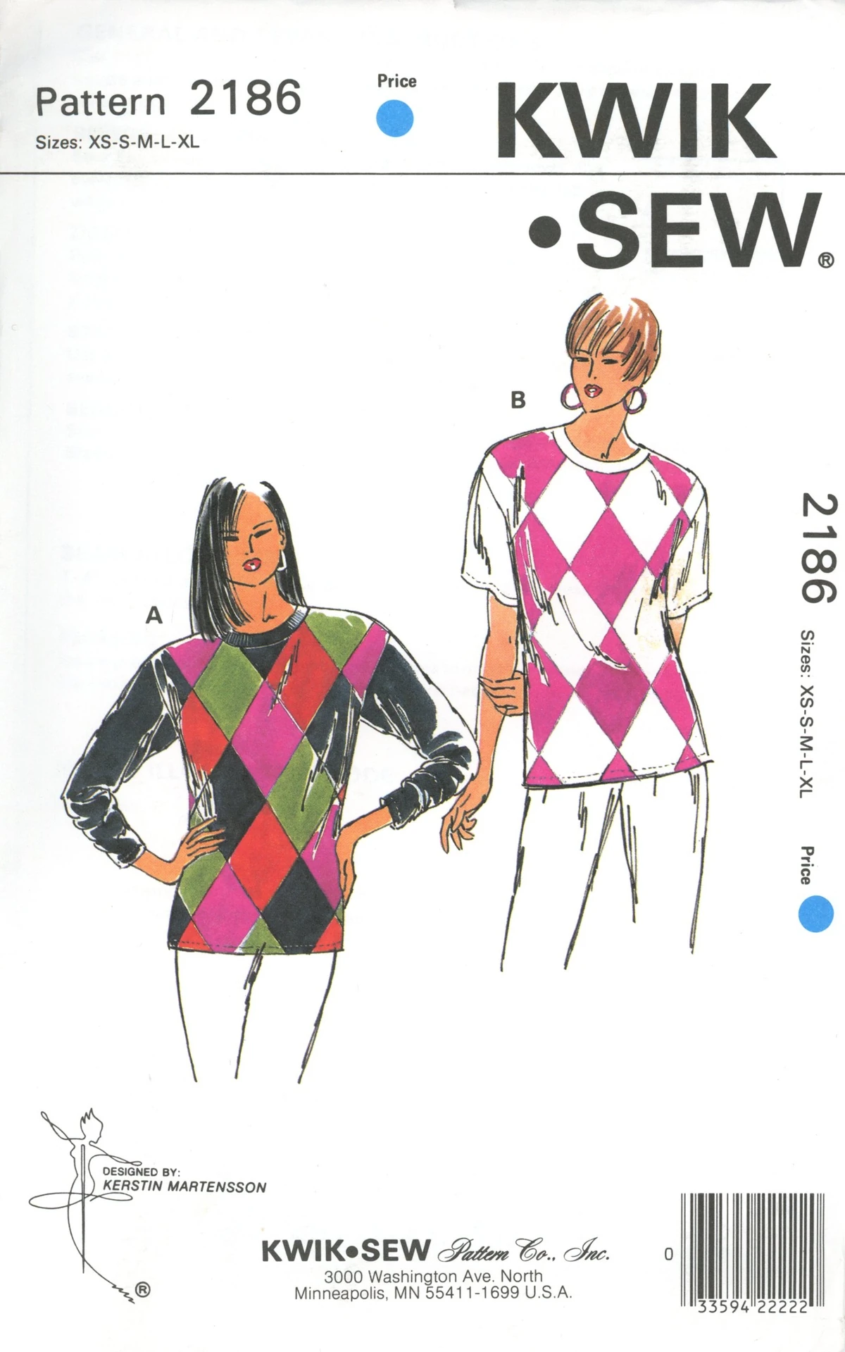 Kwik Sew 2186 | Vintage Sewing Patterns | Fandom