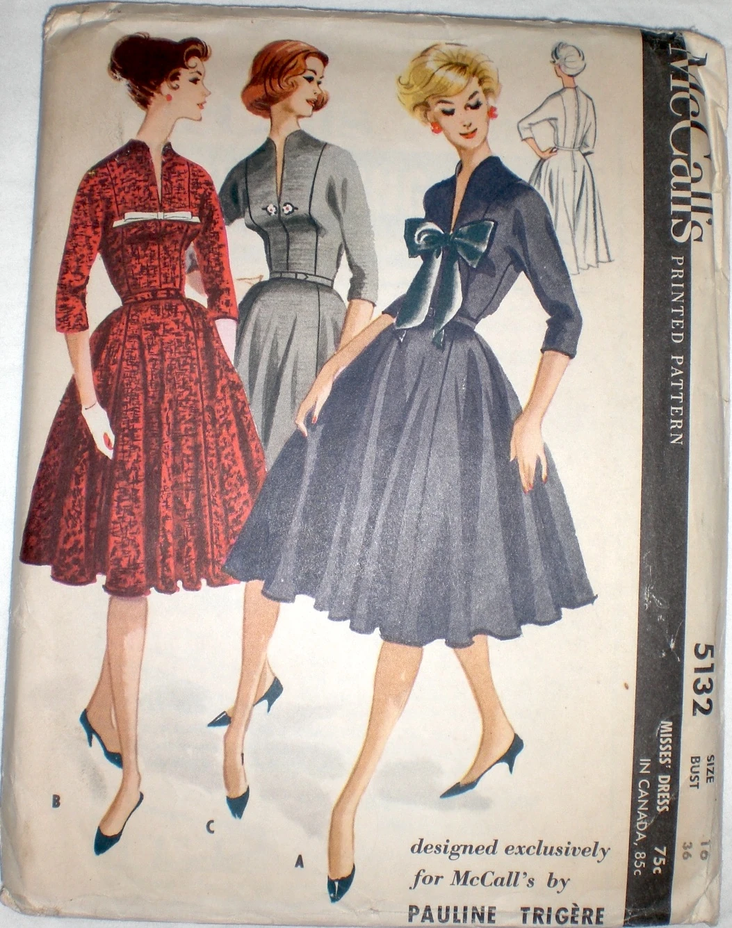 McCall's 5132 | Vintage Sewing Patterns | Fandom