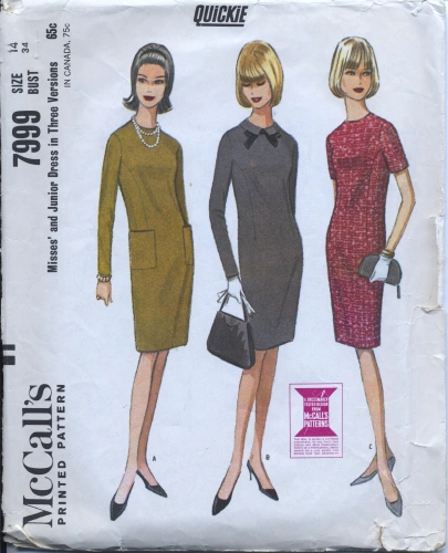 McCall's 7999 | Vintage Sewing Patterns | Fandom