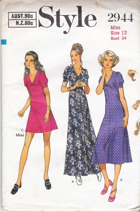 Style 2944 | Vintage Sewing Patterns | Fandom