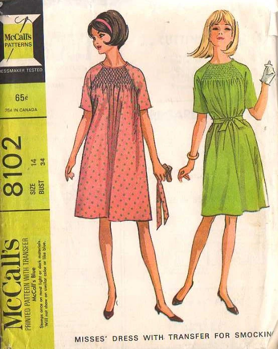 McCall's 8102 | Vintage Sewing Patterns | Fandom
