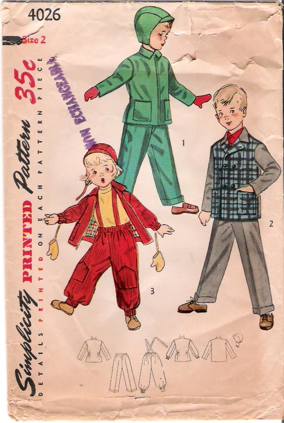 Simplicity 4026 A | Vintage Sewing Patterns | Fandom