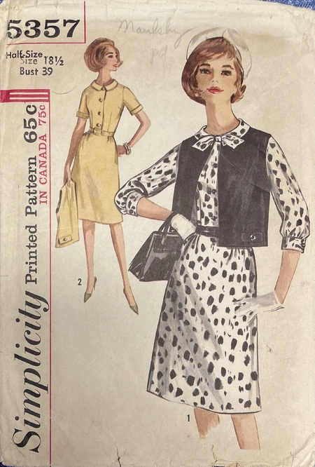 Simplicity 5357 B | Vintage Sewing Patterns | Fandom