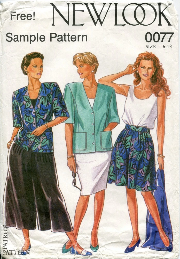 New Look 0077 | Vintage Sewing Patterns | Fandom