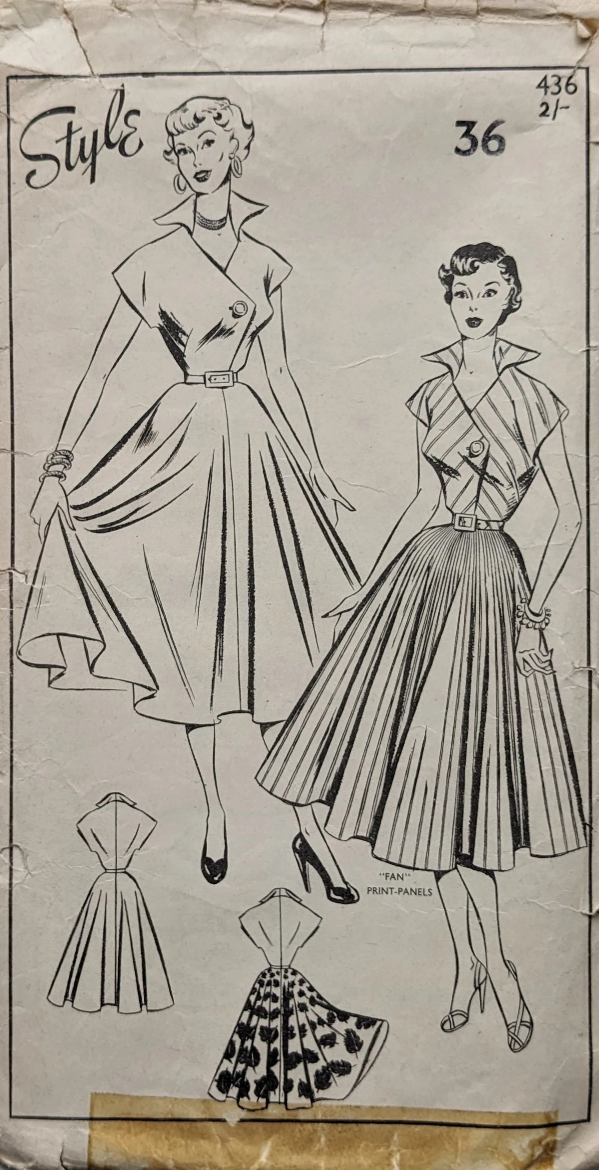 Style 436 | Vintage Sewing Patterns | Fandom