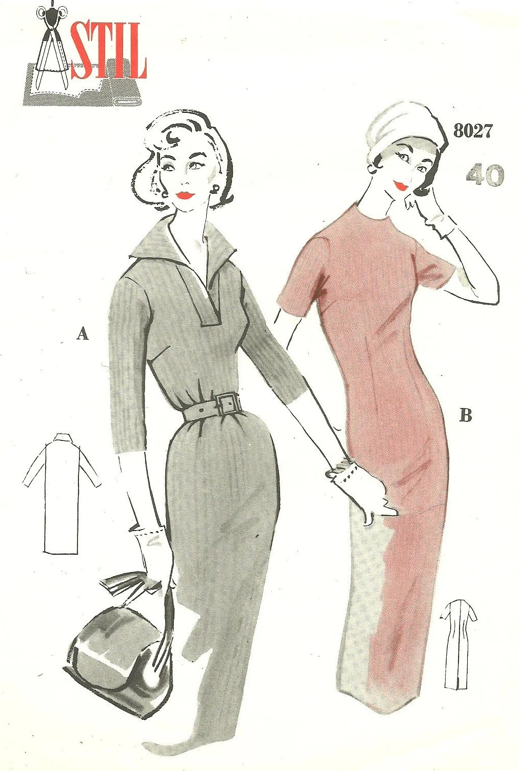 Stil 8027 | Vintage Sewing Patterns | Fandom