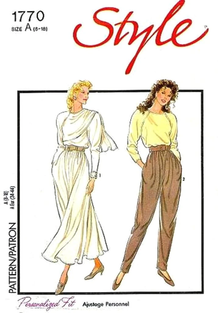 Style 1770 | Vintage Sewing Patterns | Fandom