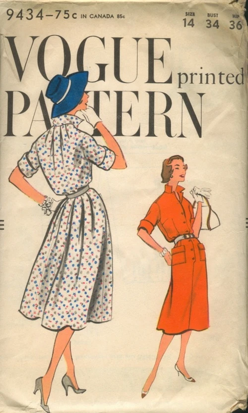Vogue 9434 | Vintage Sewing Patterns | Fandom