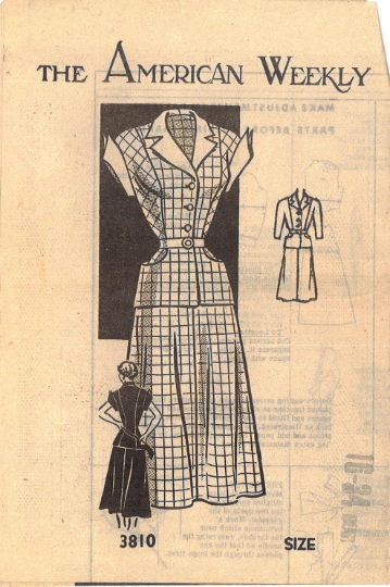 American Weekly 3810 | Vintage Sewing Patterns | Fandom
