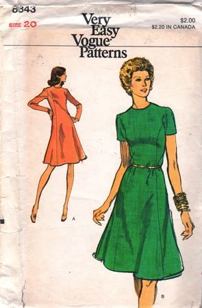 Vogue 8843 | Vintage Sewing Patterns | Fandom