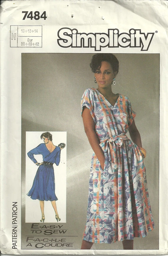 Simplicity 7484 B | Vintage Sewing Patterns | Fandom