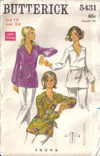 Butterick 5431 A | Vintage Sewing Patterns | Fandom