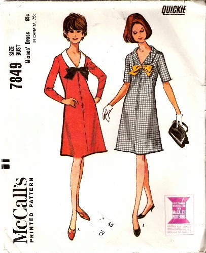 McCall's 7849 | Vintage Sewing Patterns | Fandom