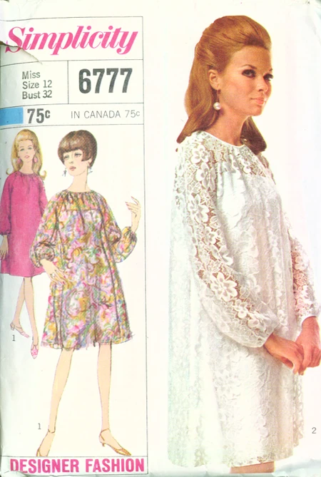 Simplicity 6777 A | Vintage Sewing Patterns | Fandom