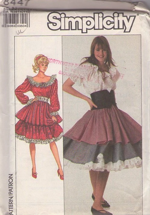 Simplicity 8447 C | Vintage Sewing Patterns | Fandom