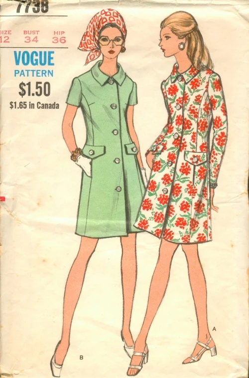 Vogue 7738 | Vintage Sewing Patterns | Fandom