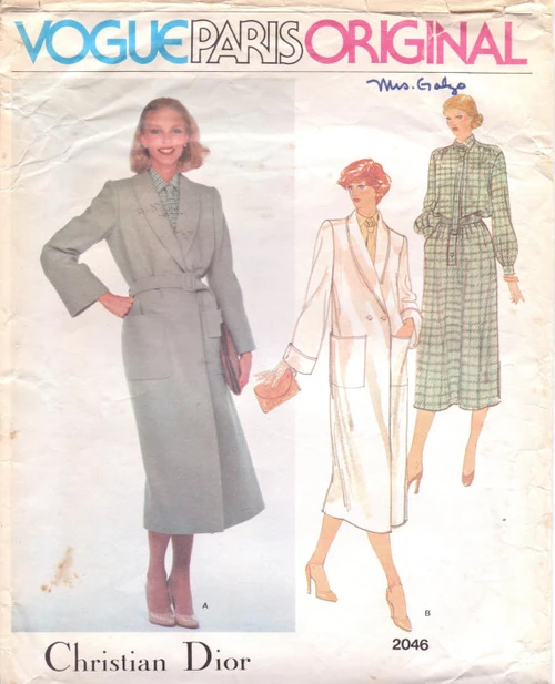 Vogue 2046 B | Vintage Sewing Patterns | Fandom