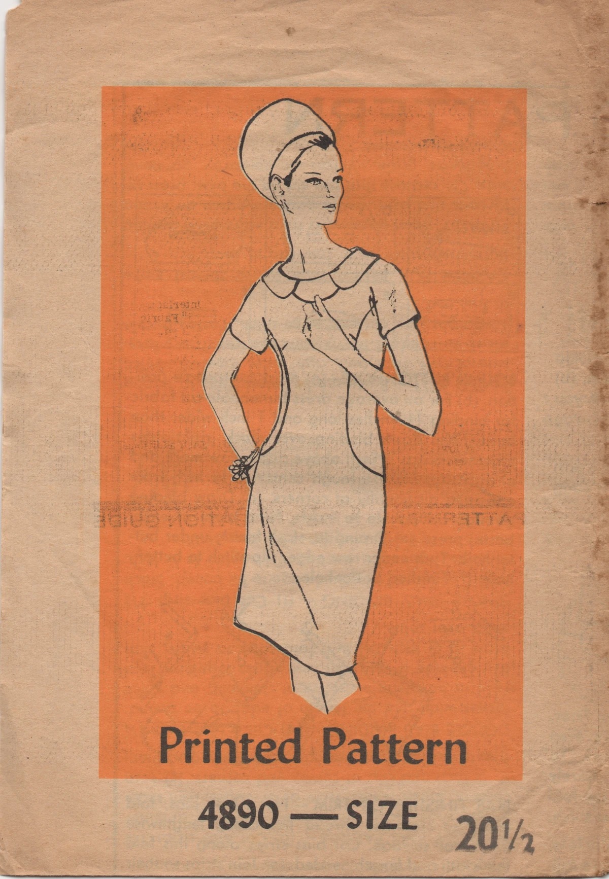 Mail Order 4890 B | Vintage Sewing Patterns | Fandom