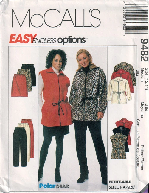 McCall's 9482 C | Vintage Sewing Patterns | Fandom