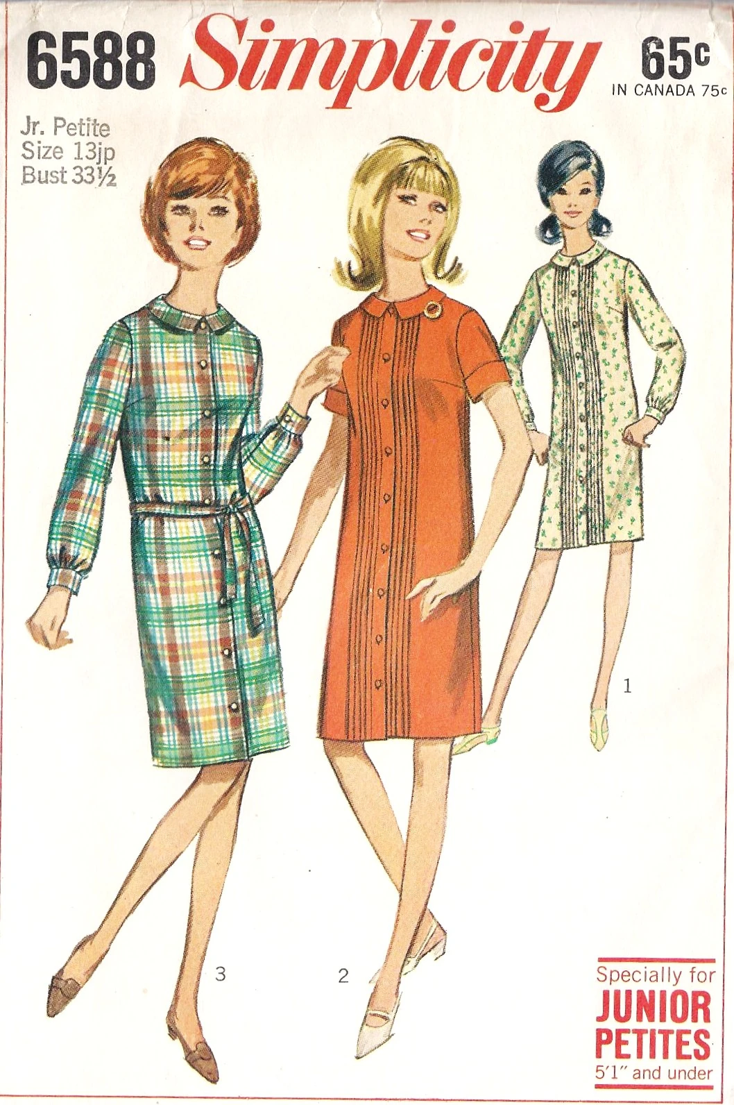 Simplicity 6588 A | Vintage Sewing Patterns | Fandom