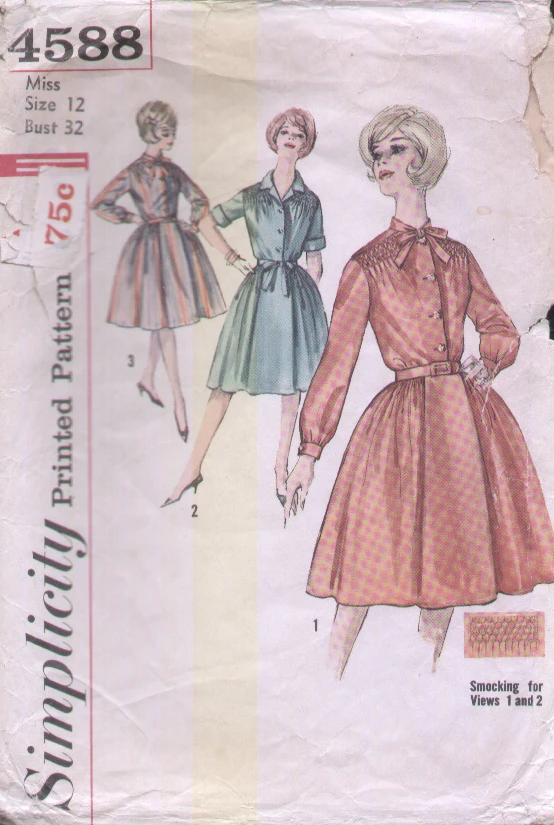 Simplicity 4588 | Vintage Sewing Patterns | Fandom