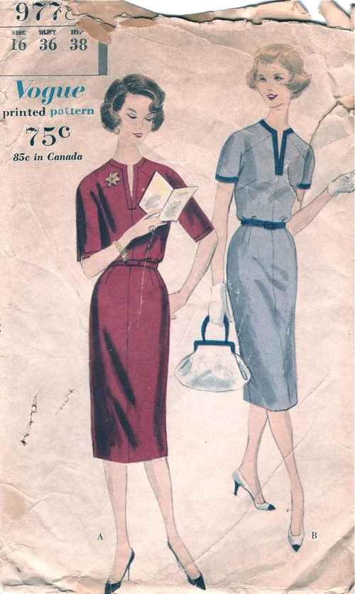 Vogue 9778 | Vintage Sewing Patterns | Fandom