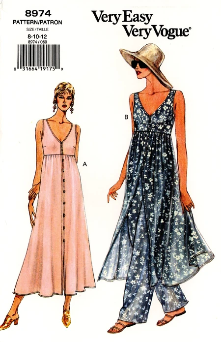 Vogue 8974 C | Vintage Sewing Patterns | Fandom