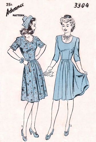 Advance 3304 | Vintage Sewing Patterns | Fandom